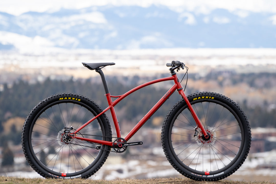 Todd's custom steel rigid SS Mountain Bike – Sklar Bikes